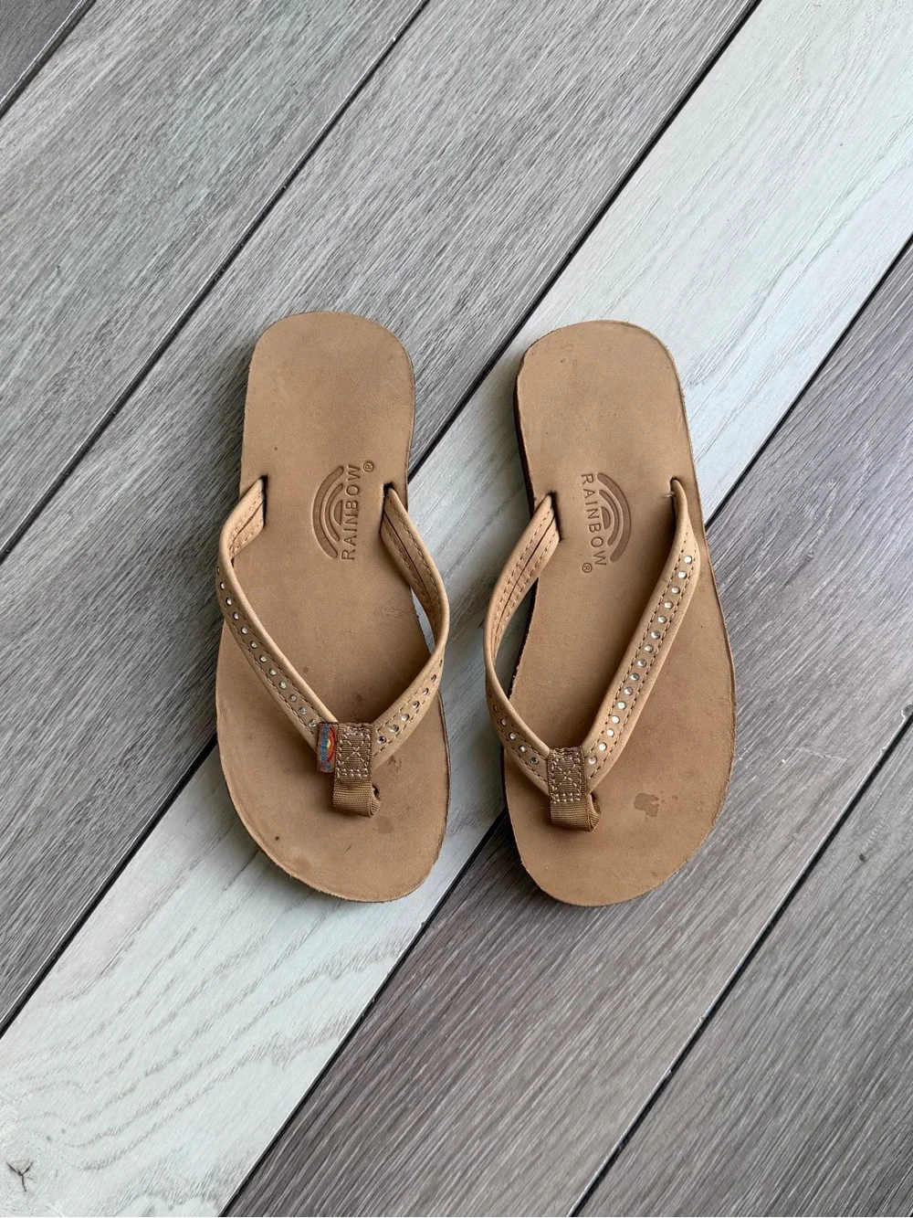Rainbow | Shoes | Rainbow Kids Crystal Premier Leather 2 Narrow Strap ...